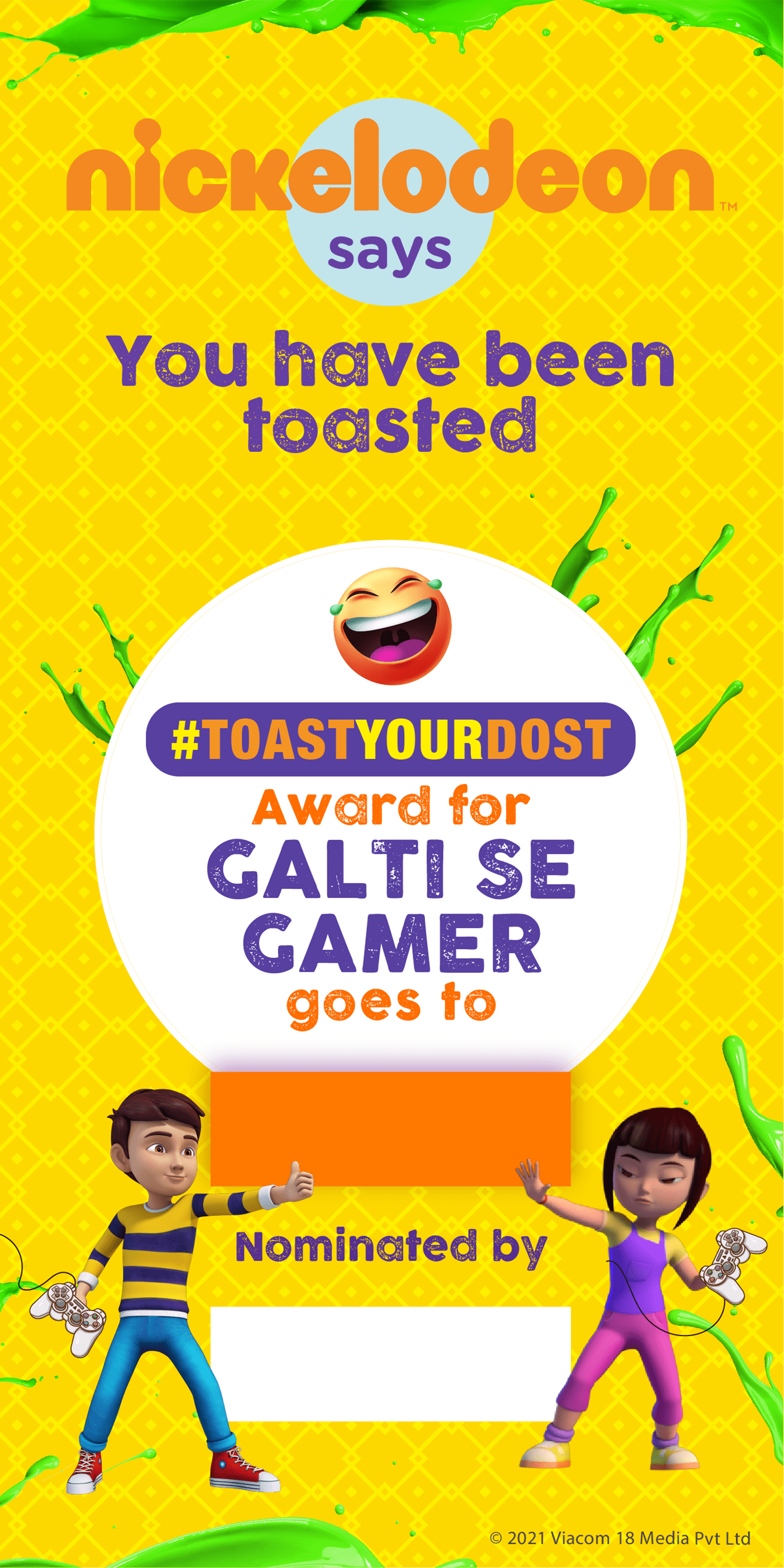 Nick Toast Your Dost Awards - Nick India