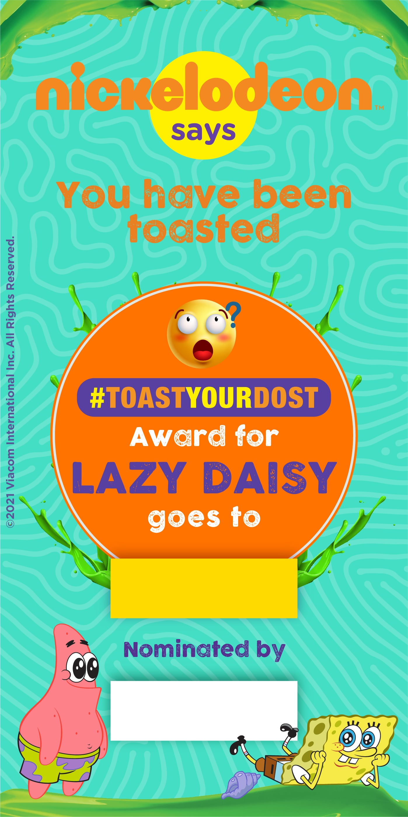 Nick Toast Your Dost Awards - Nick India